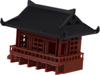 Cabilock Aquarien-landschaftsdekoration Japanisches Ornament Miniaturornament Für Aquarium Und Tischdekor Künstliches Bergdesign Für Heimgarten Und Innenhof-De