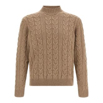 Zanone Lupetto Jersey - - Knitwear - Herren - Beige - L