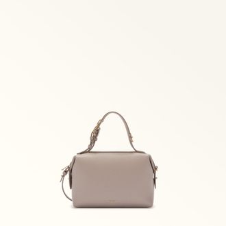 Furla Double Boston-tasche Linen Night-kalbsleder Damen