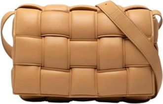 Bottega Veneta Pre-owned Cassette matelass&eacute; - Femme - Pre-owned - Beige - Taille: ONE Size
