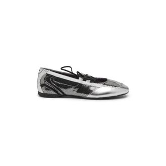 Diesel D-Mile Schn&uuml;r-Ballerina - - Shoes - Damen - Grau - 40 EU