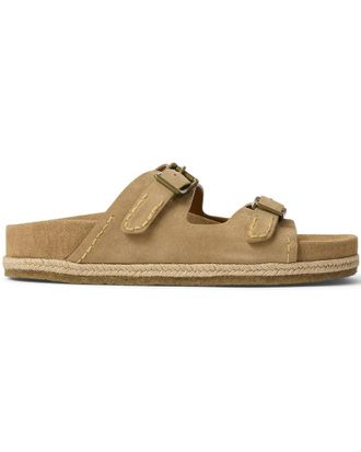 Ralph Lauren Leichte Sandalen Turbach aus Veloursleder mit profiliertem Fu&szlig;bett in