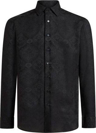 Etro Roma Hemd - Schwarz