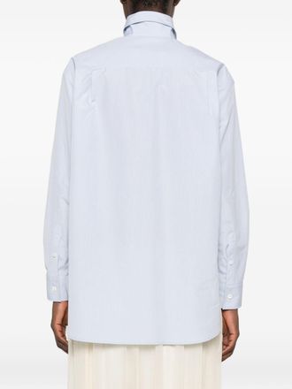 Jil Sander Classic Cotton Shirt - Light Blue