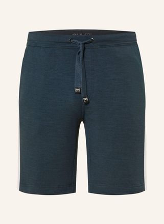 super.natural Sweatshorts Colorado Mit Merinowolle blau