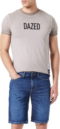 Camel Active Herren Shorts Denim 5-pocket Shorts Regular Fit Houston, Dunkel Blau, 31W