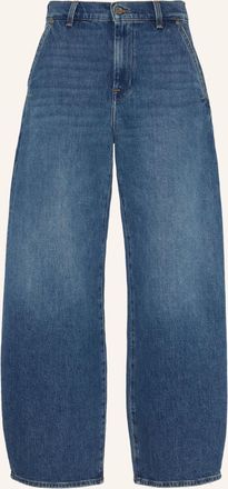 7 For All Mankind Pants Bonnie Wide Leg Fit blau
