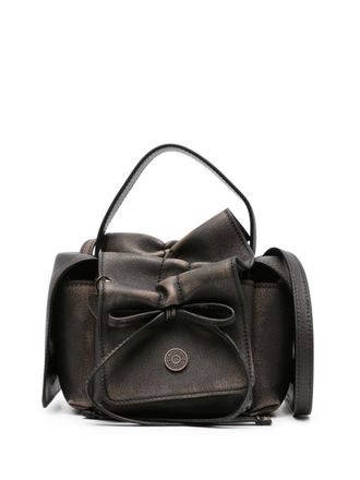 Acne Studios sac à bandoulière à design multi-poches - Marron