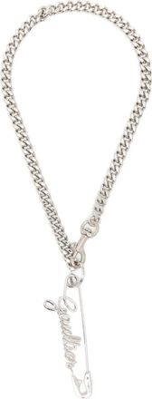 Jean Paul Gaultier chain necklace - Silber