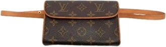 Louis Vuitton Pre-owned Pochette Florentine - Femme - Pre-owned - Brun - Taille: ONE Size