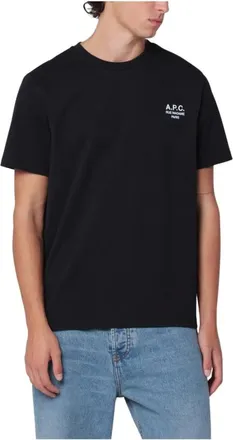 A.P.C. A.p.c. - T-Shirt Standard Rue Madame - Homme - Tops - Noir - Taille: 2XS
