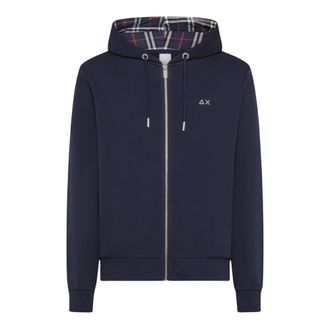 Sun 68 Full-Zip Hoodie - - Sweatshirts & Hoodies - Herren - Blau - S
