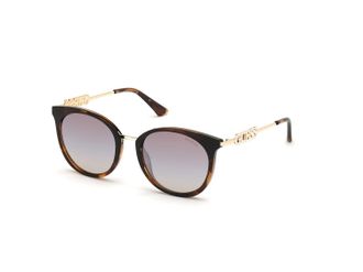 Guess Damen 0 Sonnenbrille, dark havana, 52