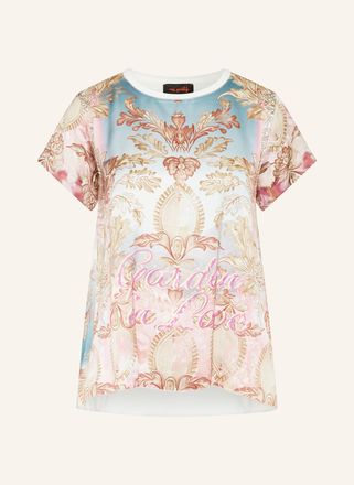 Miss Goodlife Miss Goodlife T-Shirt Im Materialmix rosa