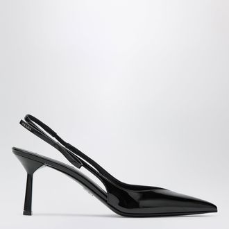 Prada Schwarze Lackleder-Pumps