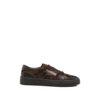 Santoni Herren, Schuhe, Braun, 43 1/2 EUGr&ouml;&szlig;e