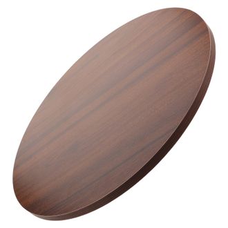 OSALADI Garneck Runde Holz Tischplatte 424cm &Oslash; Kratzfeste Couchtischplatte mit Abgerundeten Kanten Leichter Ersatz f&uuml;r Bistro und Esstische in K&uuml;che Wohnzimme