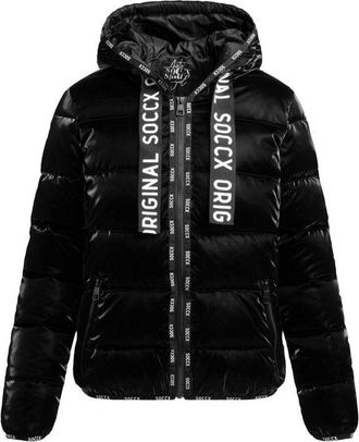 soccx Winterjacke mit Rei&szlig;verschluss an den Einschubtaschen