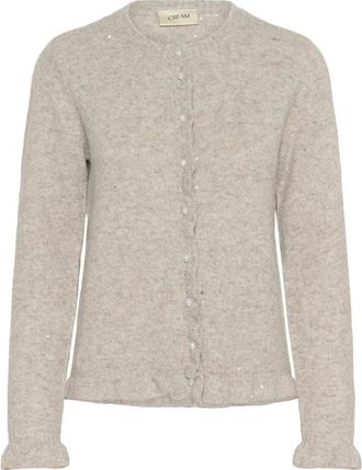 Cream Femme, Pulls, Beige, Taille: 44 FR Cardigans