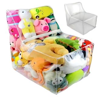 Generic Aufbewahrungstasche f&uuml;r Pl&uuml;schtiere, transparent, f&uuml;r Schlafzimmer, Wohnzimmer, Schlafzimmer