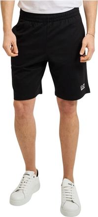 Emporio Armani Homme, Shorts, Noir, Taille: XL Core Identity Cotton Bermuda Shorts