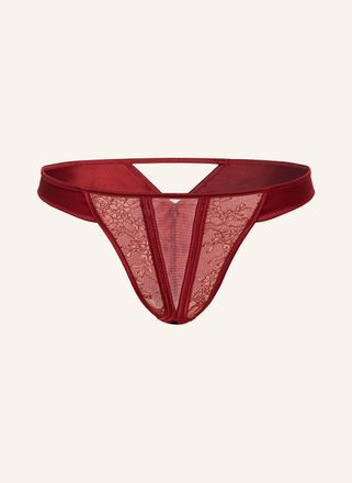 Livy Livy Slip Ouvert Palace Aus Satin Mit Cut-Out rot