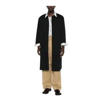 Dunst Homme, Manteaux, Noir, Taille: S Manteau droit