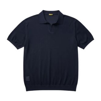 Blauer Esmond Polo - - Tops - Herren - Blau - S