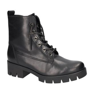 Gabor 71.711.37 Foulardcalf Schn&uuml;rstiefel - - Shoes - Damen - Schwarzk - 40 EU