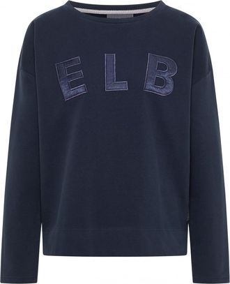Elbsand Aleah Damen Sweatshirt mit weitem Ausschnitt, überschnittene Schultern, Loose fit