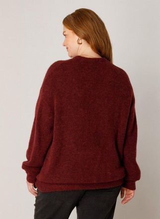 Base Level Curvy Strickpullover Yanara mit Wolle und Elasthan
