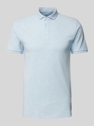 Bruun & Stengade Poloshirt mit kurzer Knopfleiste Modell MONIR