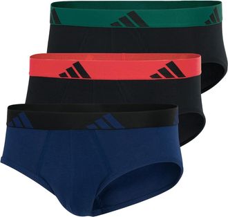 adidas Brief (3PK) - Active Flex Cotton - Bequeme Unterw&auml;sche