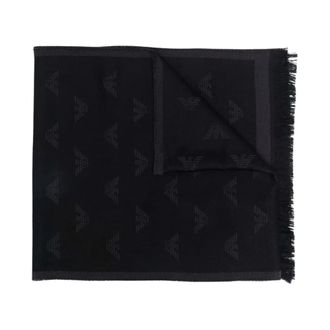 Emporio Armani Graue Schal Kollektion - - Accessories - Herren - Grau - ONE SIZE