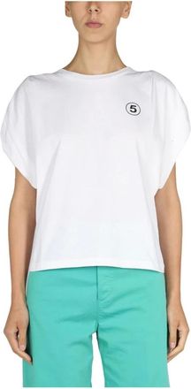 Department Five Department Five, Femme, Tops, Blanc, Taille: 40 FR T-Chemises