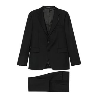 Tagliatore Einknopf Sakko - - Suits - Herren - Schwarzk - L