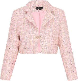 Faina Jacke Frauen rosa mehrfarbig
