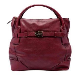 Burberry Sac cabas Bartow Pre-owned - Femme - Pre-owned - Rouge - Taille: ONE Size