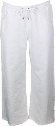 Lorena Antoniazzi Pantalons D&eacute;contract&eacute;s - Blanc