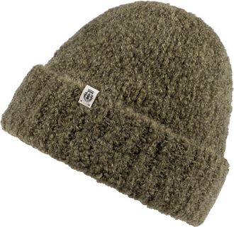Roeckl Damen Classic Boucl&eacute; Umschlagm&uuml;tze Stirnband, Moss, Standard