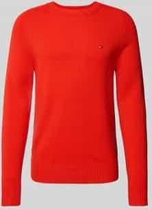 Tommy Hilfiger Regular Fit Strickpullover aus feinster Wolle
