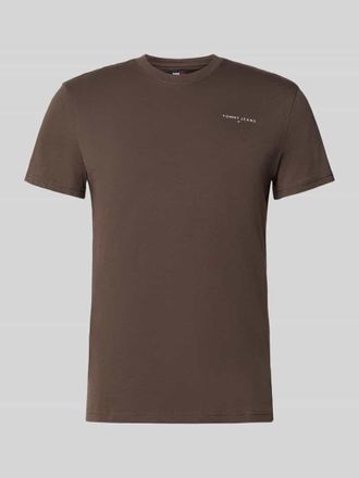 Tommy Jeans Regular Fit T-Shirt aus reiner Baumwolle