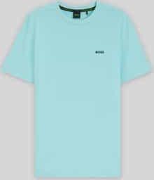 HUGO BOSS Regular Fit T-Shirt aus Baumwoll-Mix