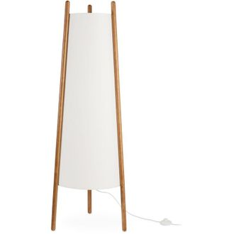 Leds - C4 Leds C4 Woody Tripod Stehleuchte Eichenholz, Beige E27
