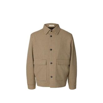 Selected Veste droite boutonn&eacute;e &agrave; motifs