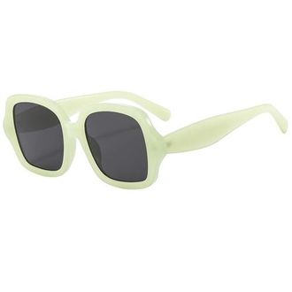 Generic Lunettes De Soleil Unisexes Grand Format For Lext&eacute;rieur, Id&eacute;ales For Les Trajets Domicile-travail Et Vacances. D&eacute;coratives(Green)