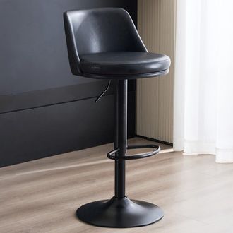 Generic Moderne, verstellbare Drehhocker - Armlose Tresenst&uuml;hle aus PU-Leder f&uuml;r K&uuml;cheninsel und Esszimmer - Stilvolle und Bequeme Fr&uuml;hst&uuml;ckssitzgelegenheiten