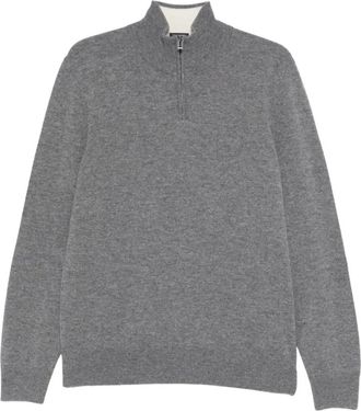 HUGO BOSS Homme, Pulls, Gris, Taille: L Hemarlo Half-zip Sweater