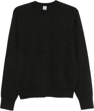 Toteme crew-neck sweater - Grau