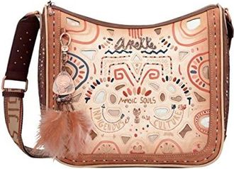 Anekke Bandolera 36623-170 Multicolor 30x27x11 Mujer, Sac à bandoulière Femme, Multicolore, Taille Unique